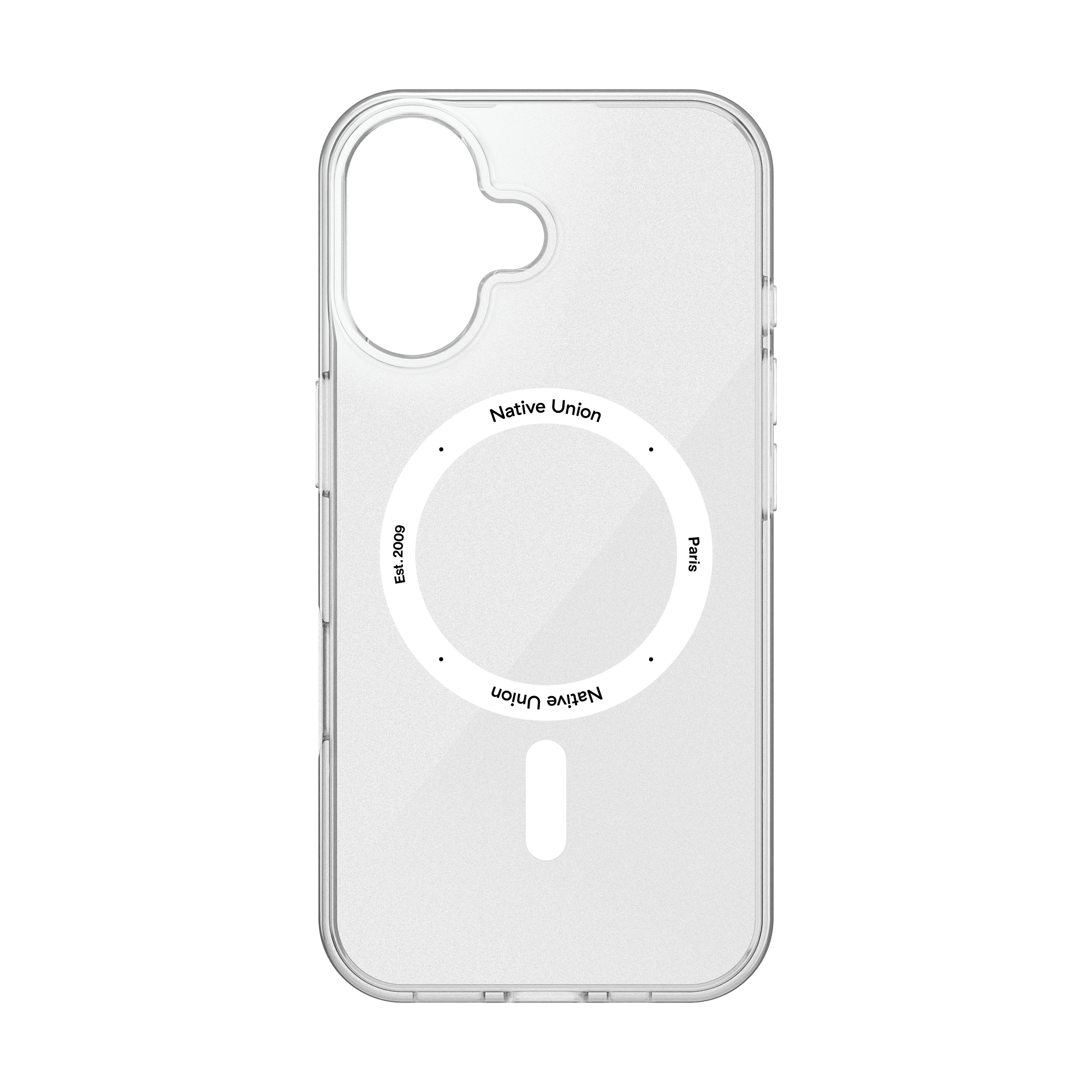 Чехол на iPhone 16 Native Union (RE)CLEAR CASE, цвет: прозрачный