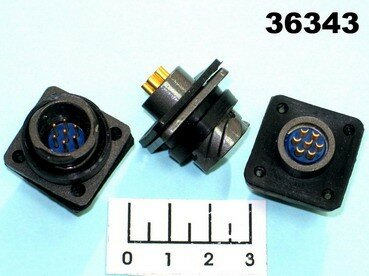 Разъем 7pin штекер в панель FQ14-7ZJ