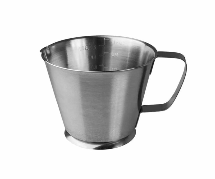 Кувшин мерный из нержавеющей стали 0,5л