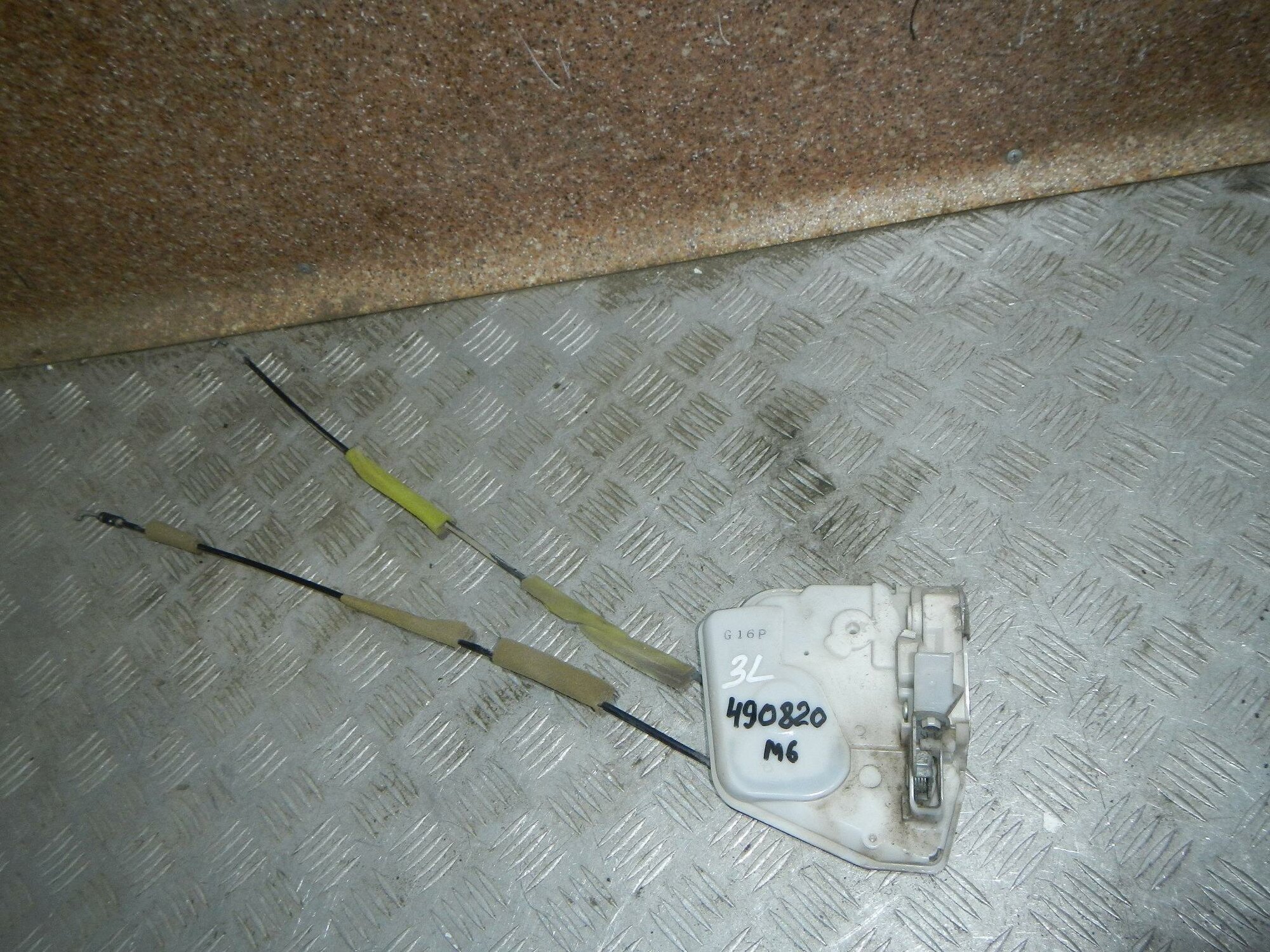 Б/У Замок двери задней левой, Mazda (Мазда)-6 (GH) (07-) MAZDA 6 (GH) (07-) Без повреждений. 490820 MAZDA арт. GS1F73310