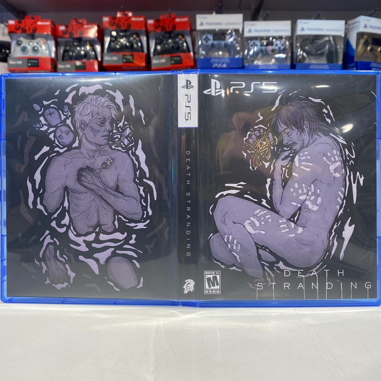 Игра Death Stranding PS5 - Кастомная обложка для диска №26