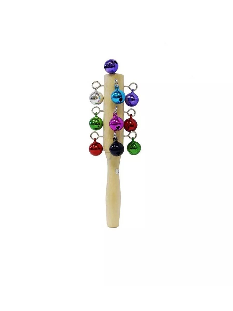 Бубенцы на деревянной ручке DP-113CL