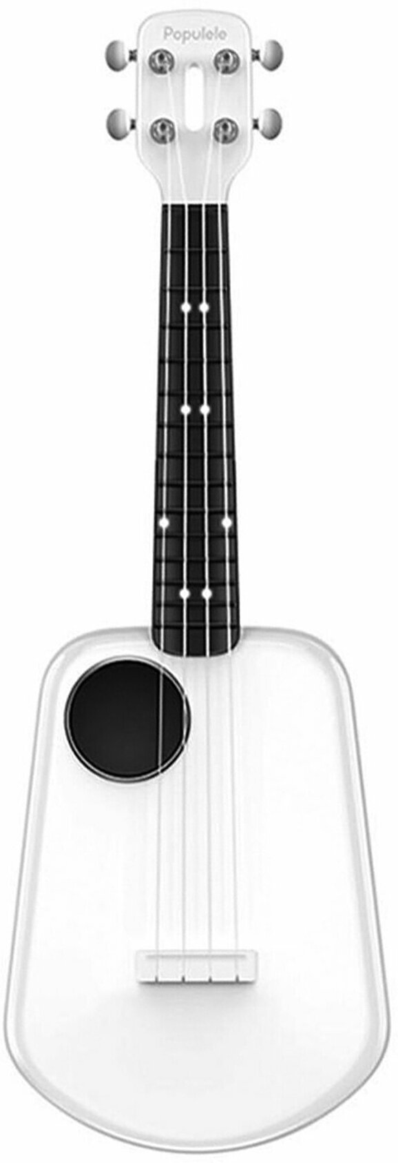 Укулеле Ксиаоми Kickgoods "Populele 2", LED-подсветка, Bluetooth, для детей, белая