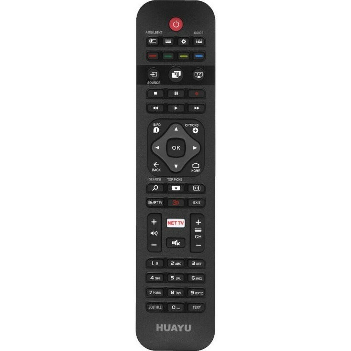 Пульт для PHILIPS TV универсальный URC1525 Huayu (черный)