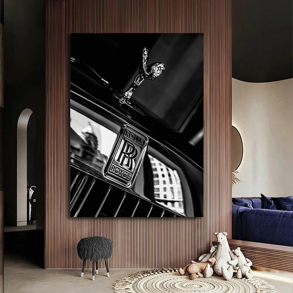 Картина для подростка в комнату, картина автомобиль, 50х70 см.