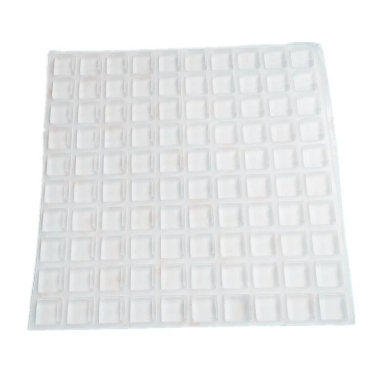 Силиконовые бамперы для дверей шкафов 12.7x12.7x6mm 40pcs