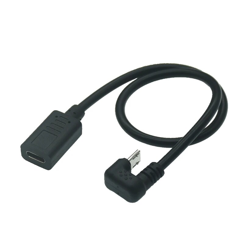 UXG Micro USB удлинитель кабель 180 градусов Type-c