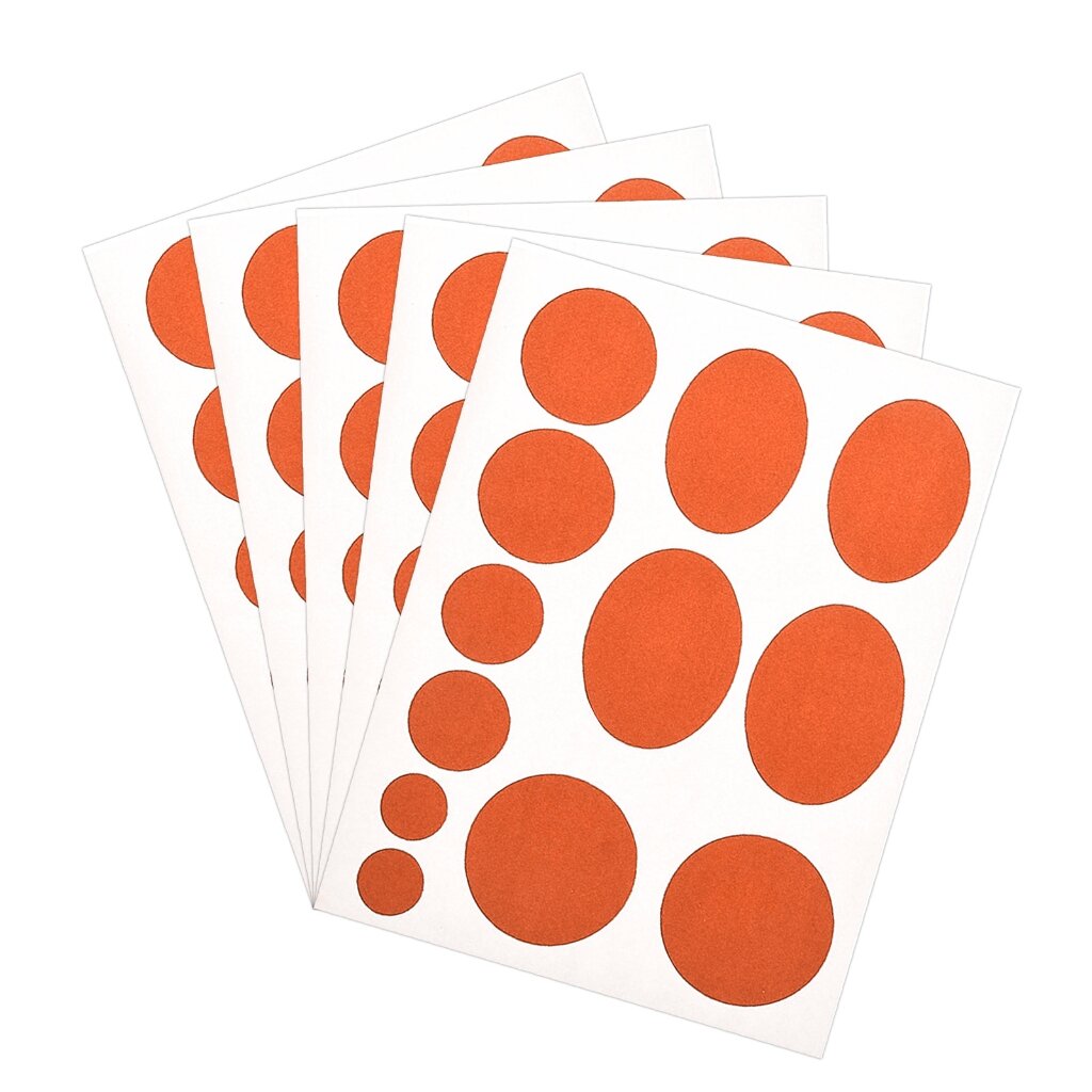 Аксессуары для палаток, Нейлоновые самоклеящиеся заплатки для утеплителя - оранжево-желтые, 5 шт.