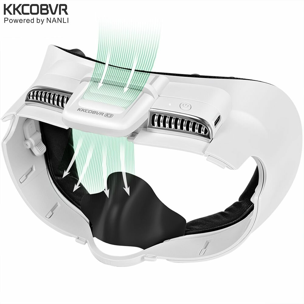 Маска для Oculus Quest 3 аксессуары - c активной вентиляцией