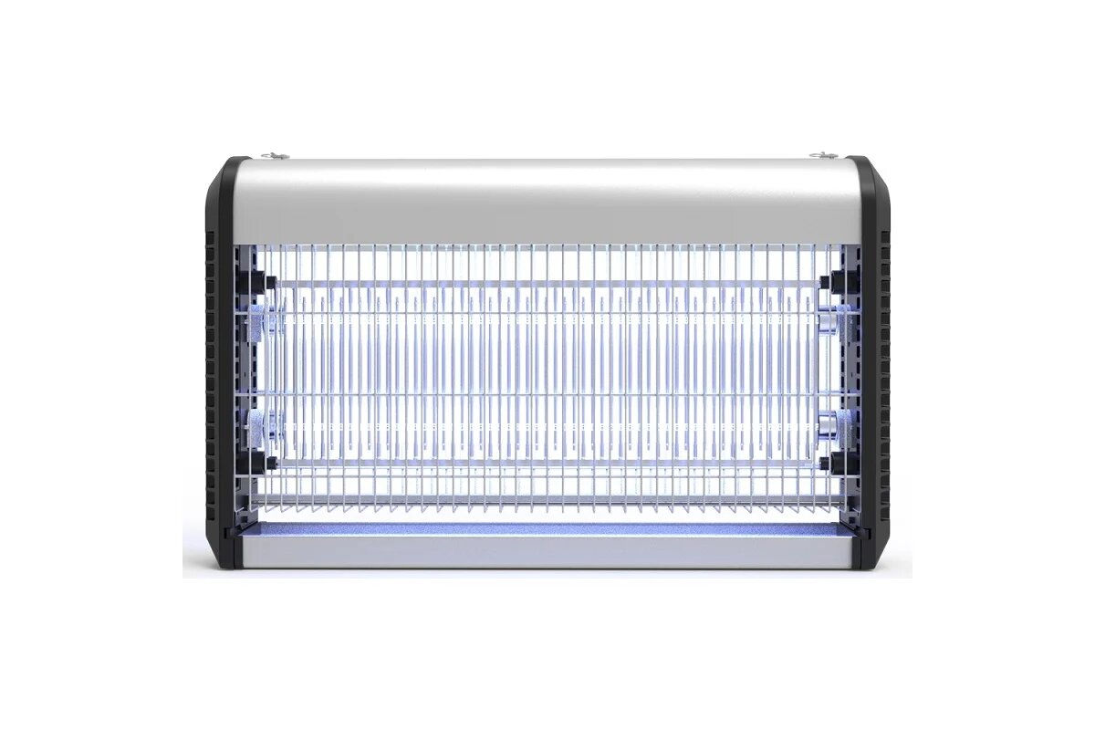 Лампа от насекомых VA-ZIC430L, инсектицидная, уничтожение комаров, моли, мошек, мух, без отдушки, серая