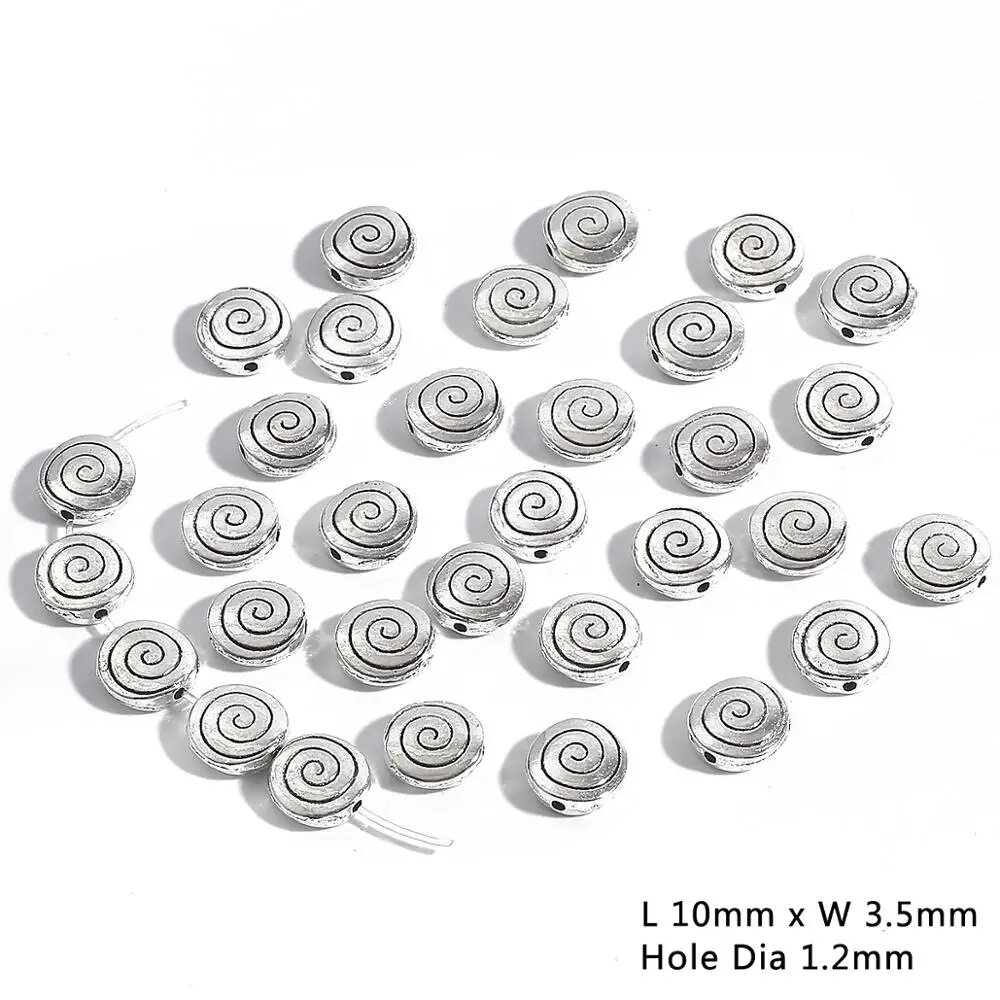 Металлические бусины Hua Ming Ce для украшений 20pcs