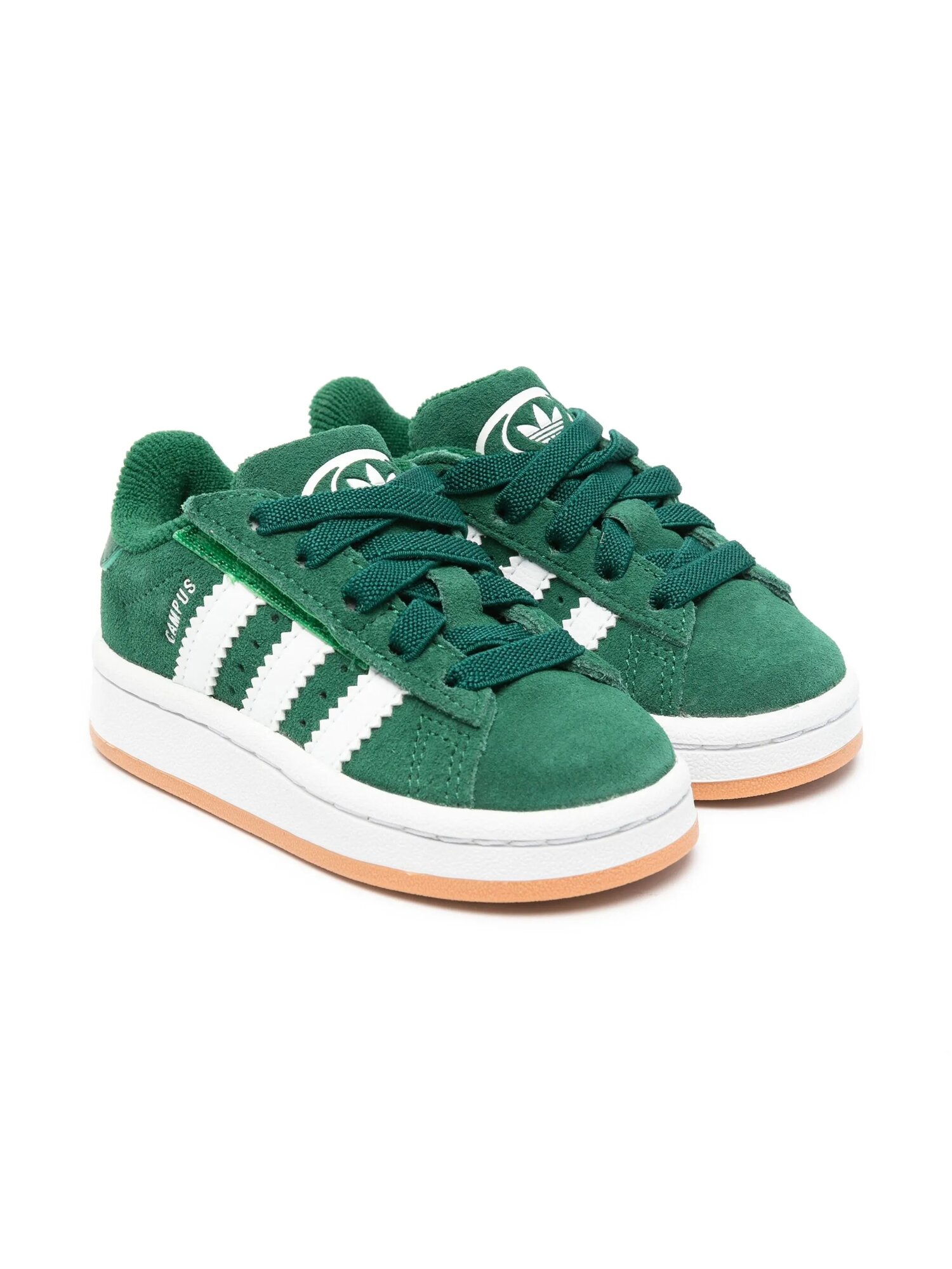 Кроссовки adidas, размер 5.5 US, изумрудный