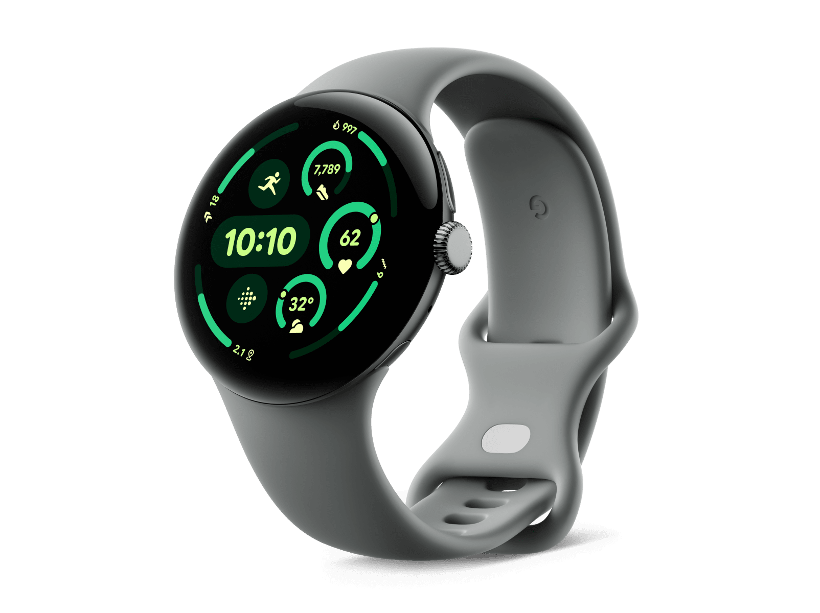 Умные часы Google Pixel Watch 3, 45 мм, Wi-Fi, ремешок цвета орешник(Hazel)