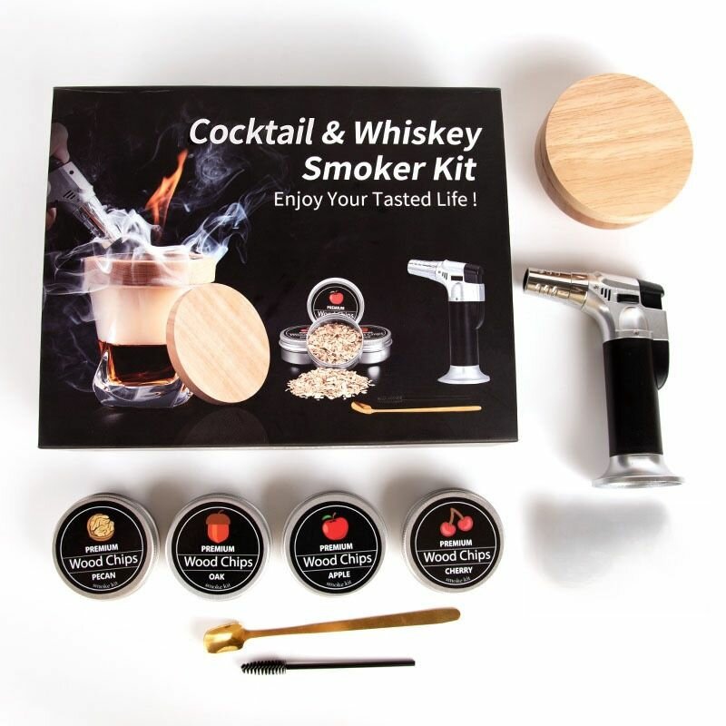 Набор для приготовления дымного коктейля "Cocktail Smoker Kit"