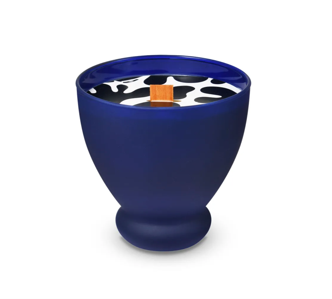 Свеча ароматическая Wood Daryan blue