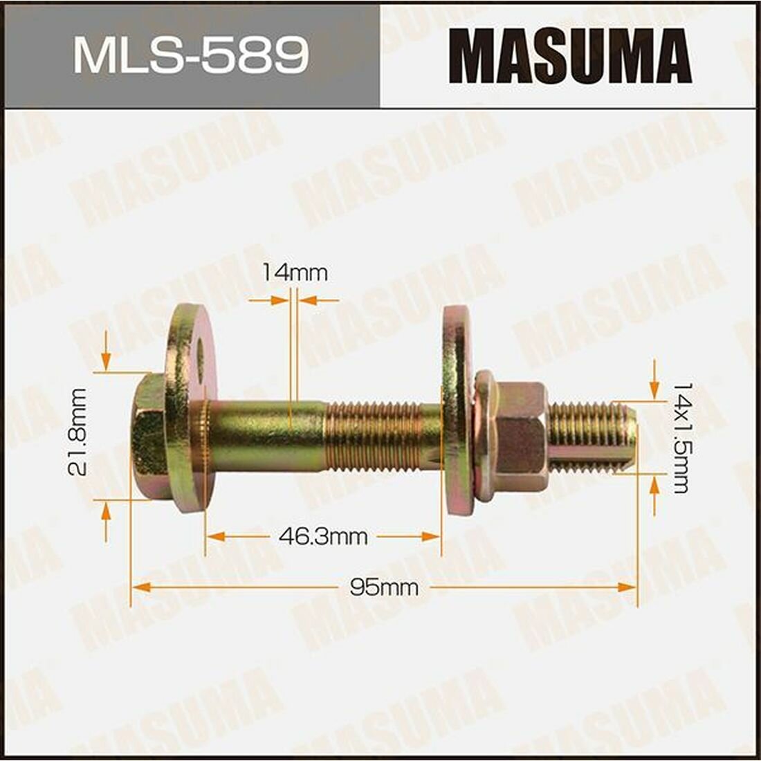 Болт-эксцентрик Masuma MLS-589