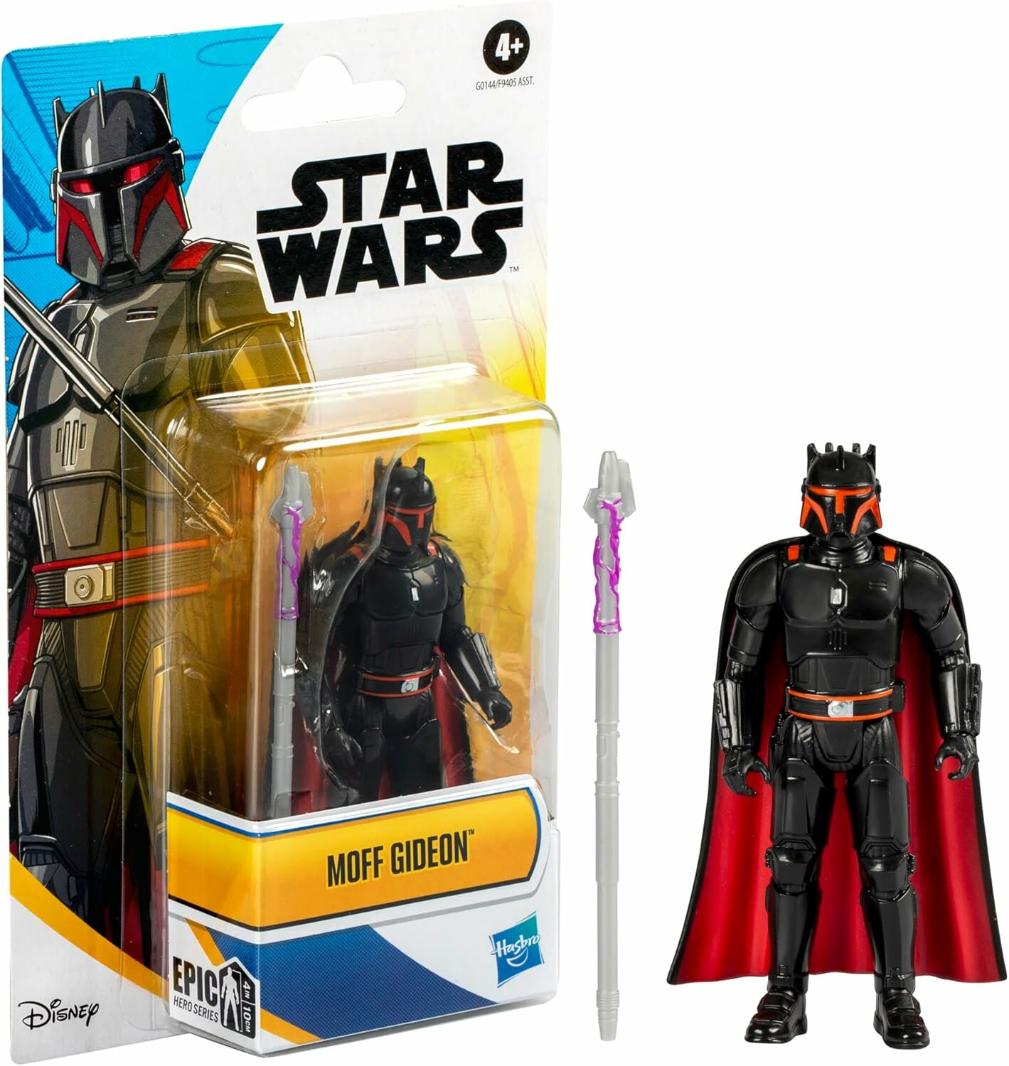 Фигурка Мофф Гидеон 10 см STAR WARS Epic Hero Series Moff Gideon 4-Inch Action Figure, Toy Accessory, Easter Basket Stuffers