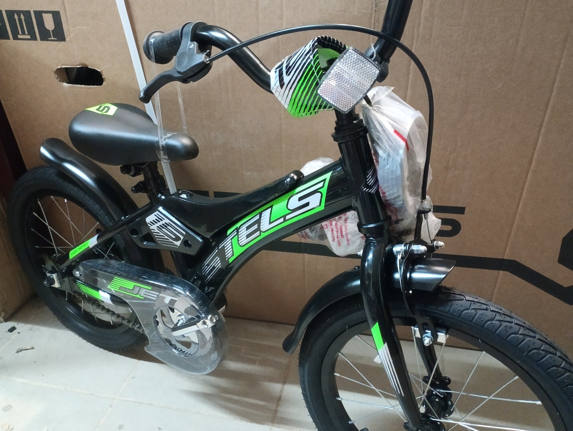 Велосипед Stels Jet 18 Z010 (2020) 10 черный (требует финальной сборки)