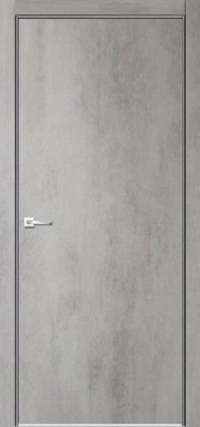 Межкомнатная Дверь Verda Севилья 32 ДПГ Бетон Светлый Глухая 2000х900мм (Полотно 1шт) / Верда.