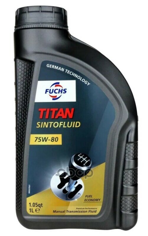 Трансмиссионное масло TITAN SINTOFLUID 75W-80, 1L NE FUCHS арт. 602009142