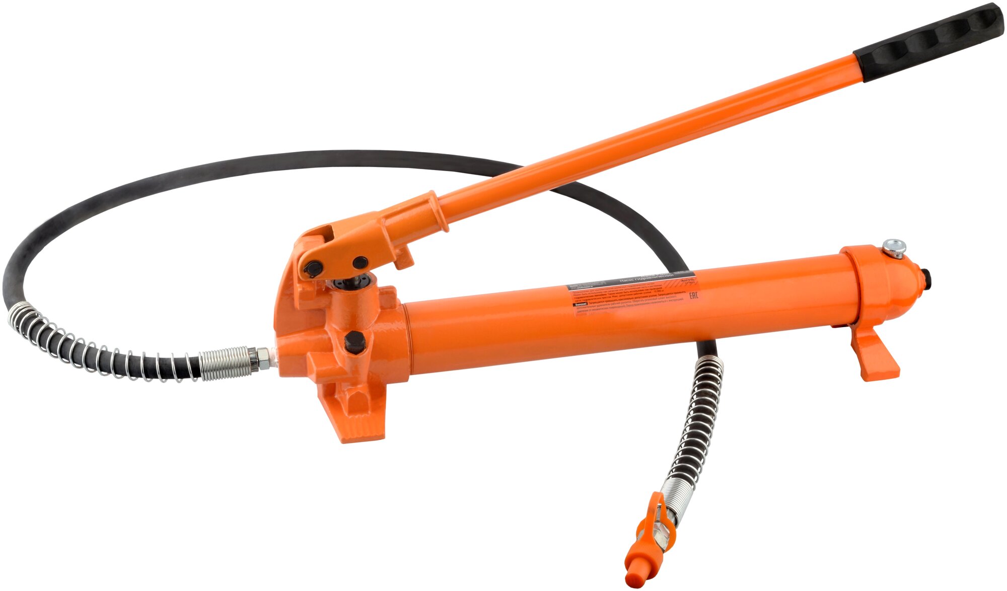 Насос гидравлический 10т со шлангом/Гидронасос/Гидравлические системы/Гидравлические механизмы