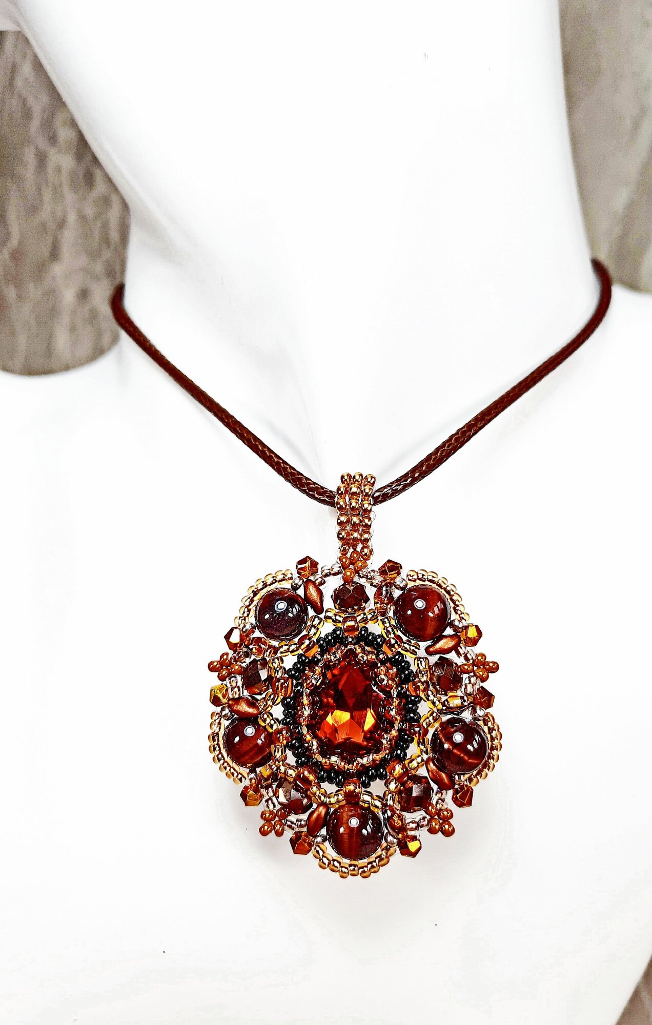 Подвеска, горный хрусталь