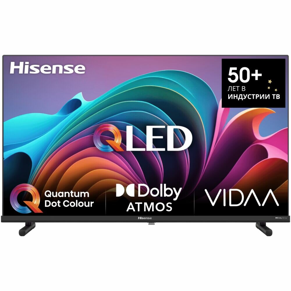 Телевизор 40" (102 см), Hisense 40A5NQ (FullHD 1920x1080, Smart TV) черный