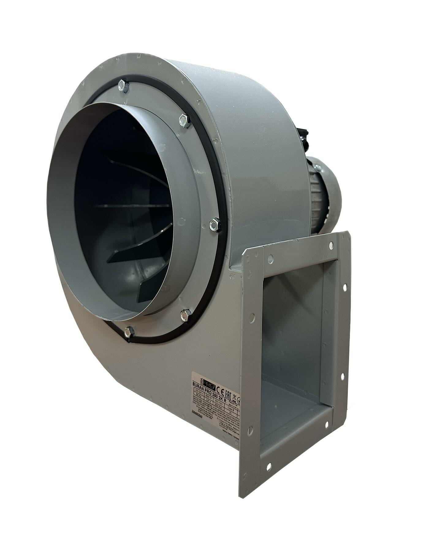 Вентилятор радиальный BURAN PRO 260 220V Лв0 2полюс ERA PRO, нержавеющая сталь