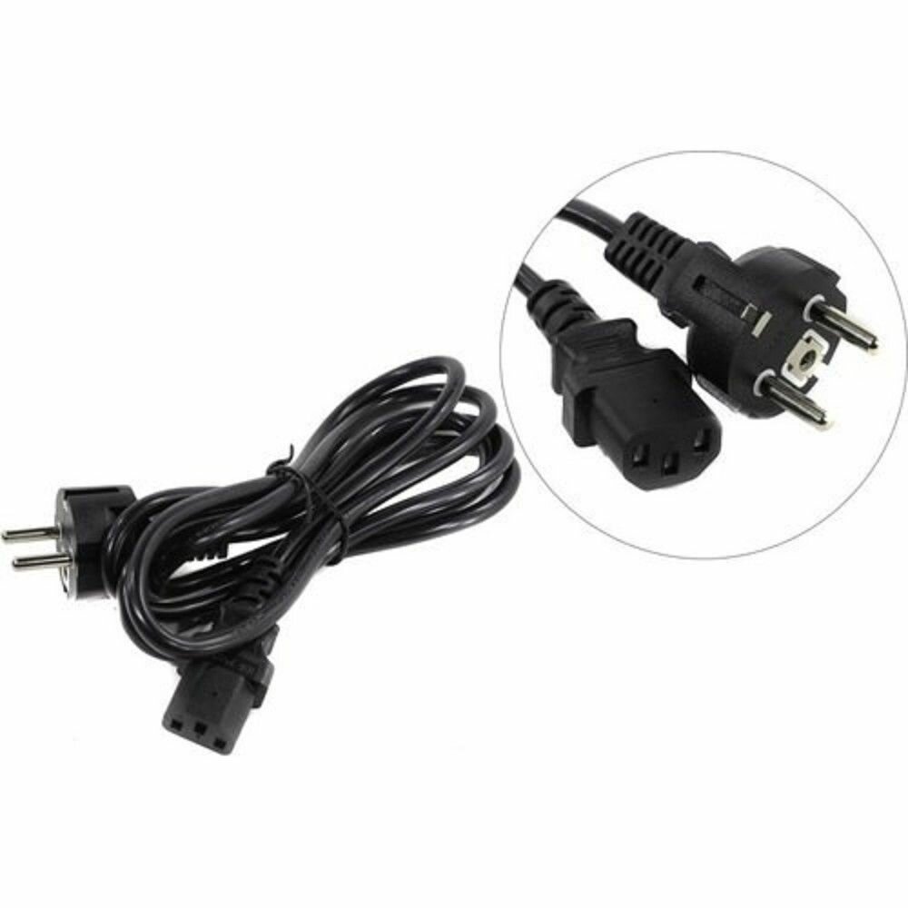 Exegate ES280994RUS Кабель питания ExeGate Special PC-1,8S Евровилка Schuko->С13 30.75mm2, CCA, черный, 1.8м.