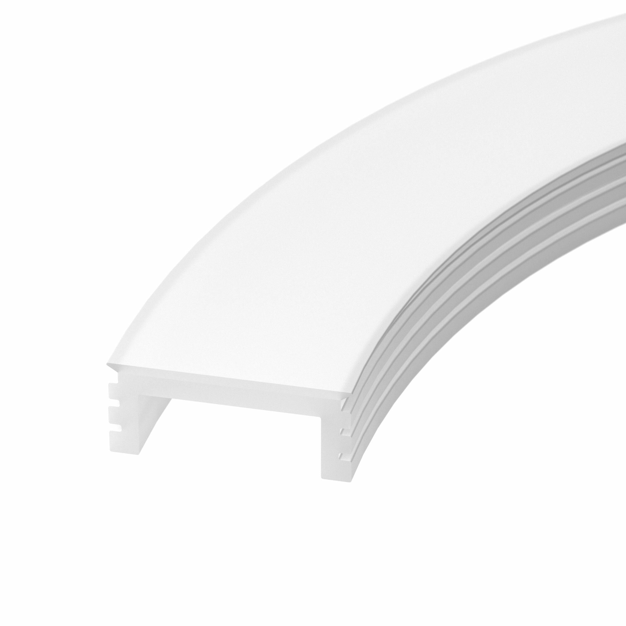 Экран для профиля для светодиодной ленты Arlight Экран LINE-3535-BENT-SIDE-2M OPAL (Arlight, -), 2м
