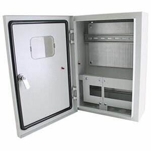 Щит учетно-распределительный ЩУРн 3/ 9з-0 74 УХЛ2 IP54 (390х270х135) PLEXUP, BMN42-09-03-54