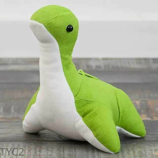 Мягкая игрушка подушка обнимашка длинный Динозавр Несси Nessie Apex Legends 20 смTYC2