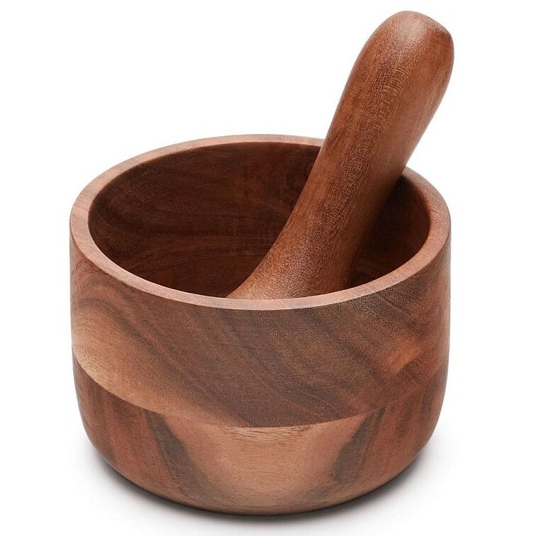 Ступка с пестиком La Forma Delci Acacia Mortar & Pestle Set LF-160262