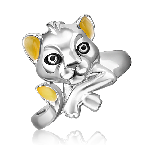 Кольцо, серебро, 925 проба