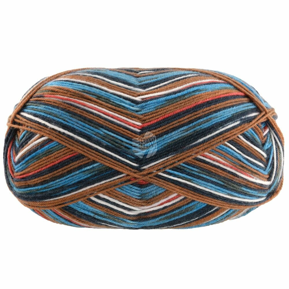 Носочная пряжа Lana Grossa Meilenweit 6-ply 150 (9658) 1 моток