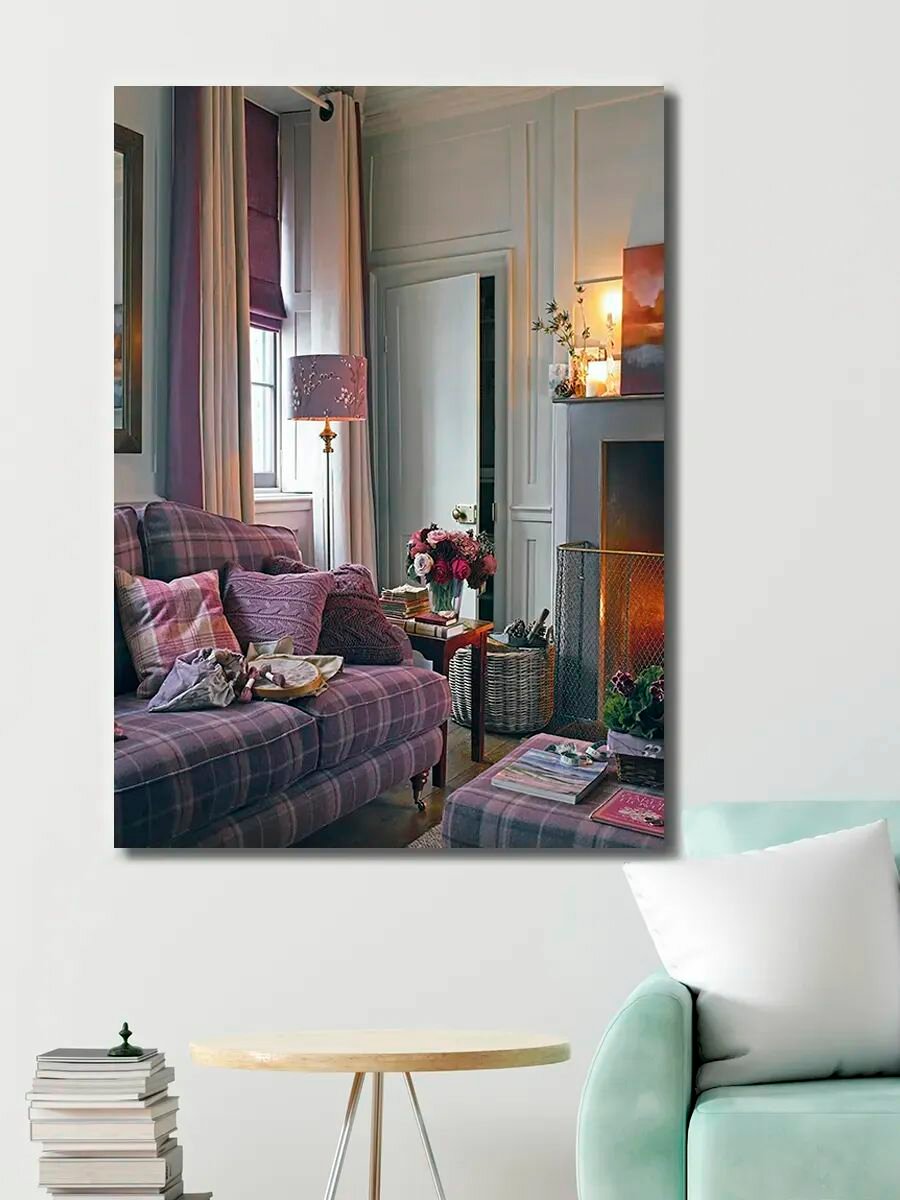 Картина "Английский стиль", на стену 30х40см 1шт.