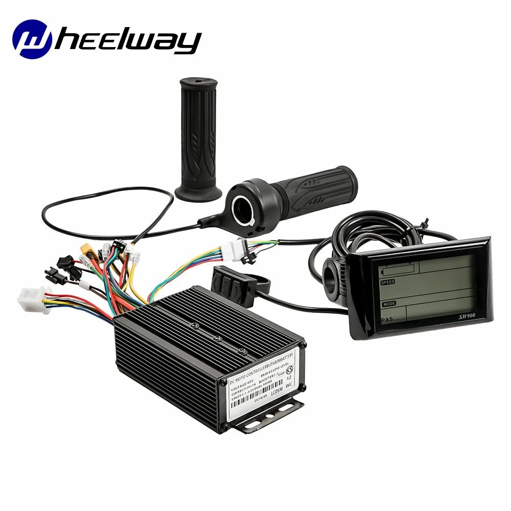 Электрический контроллер бесщеточного двигателя 60V2000W SW900 Комплект дроссельной заслонки с ручным поворотом инструмента