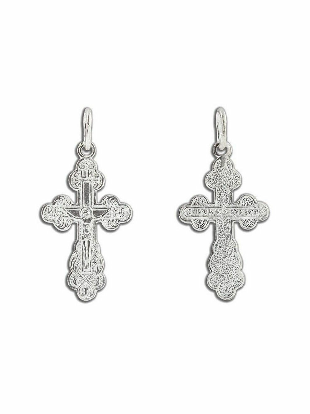 Крестик, серебро, 925 проба