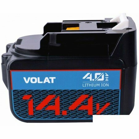 Аккумулятор VOLAT MAK-BL1460, Li-Ion, 14,4 В, 4 Ач, слайдер, для Makita