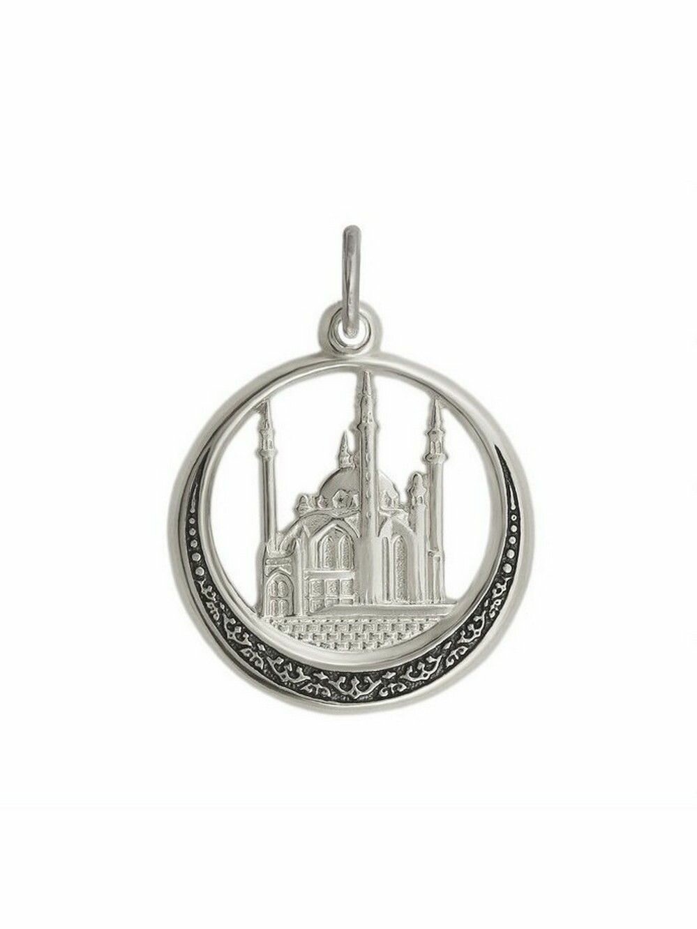 Подвеска, серебро, 925 проба, чернение, оксидирование