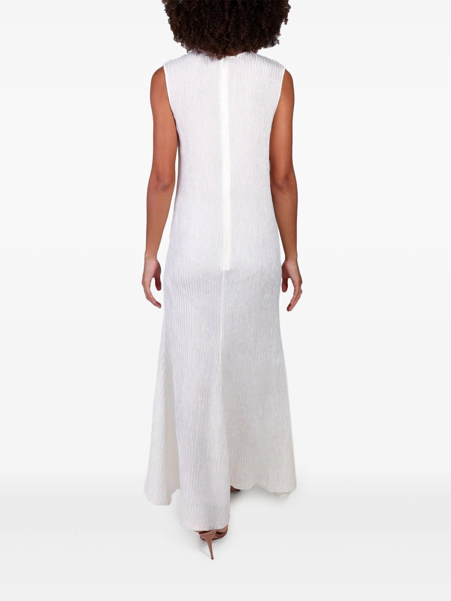 Платье Gabriela Hearst Carling dress, размер 44, white — фото 1
