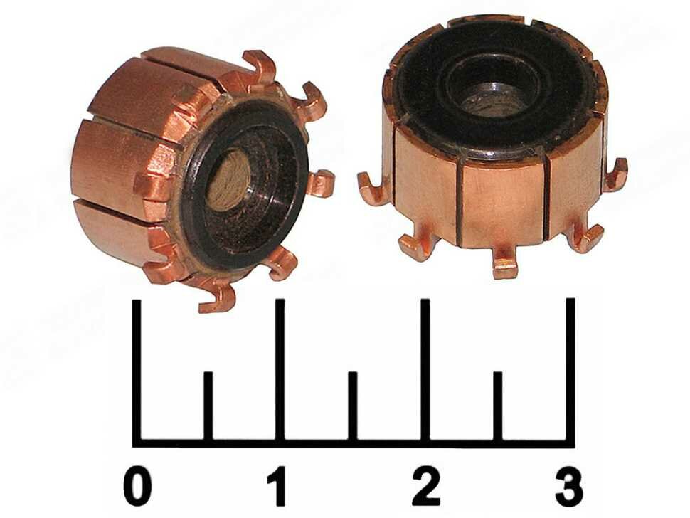 Коллектор электродвигателя 8/4.5*16*11мм TT73092