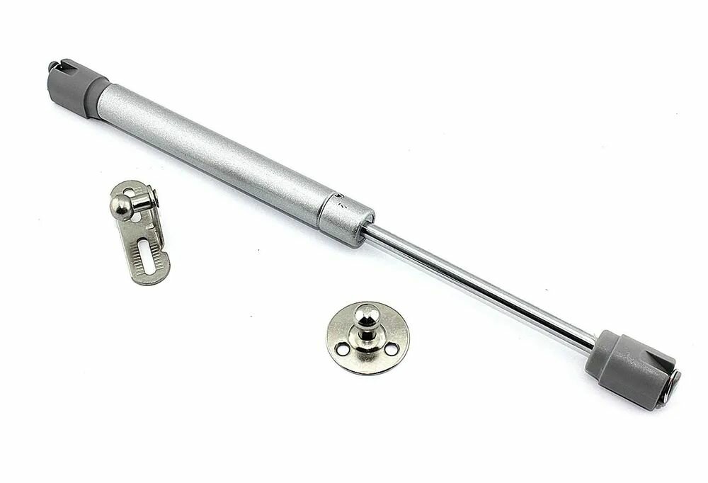 Пневматический подъемный механизм для плавного открывания стеклянных дверей вытяжки