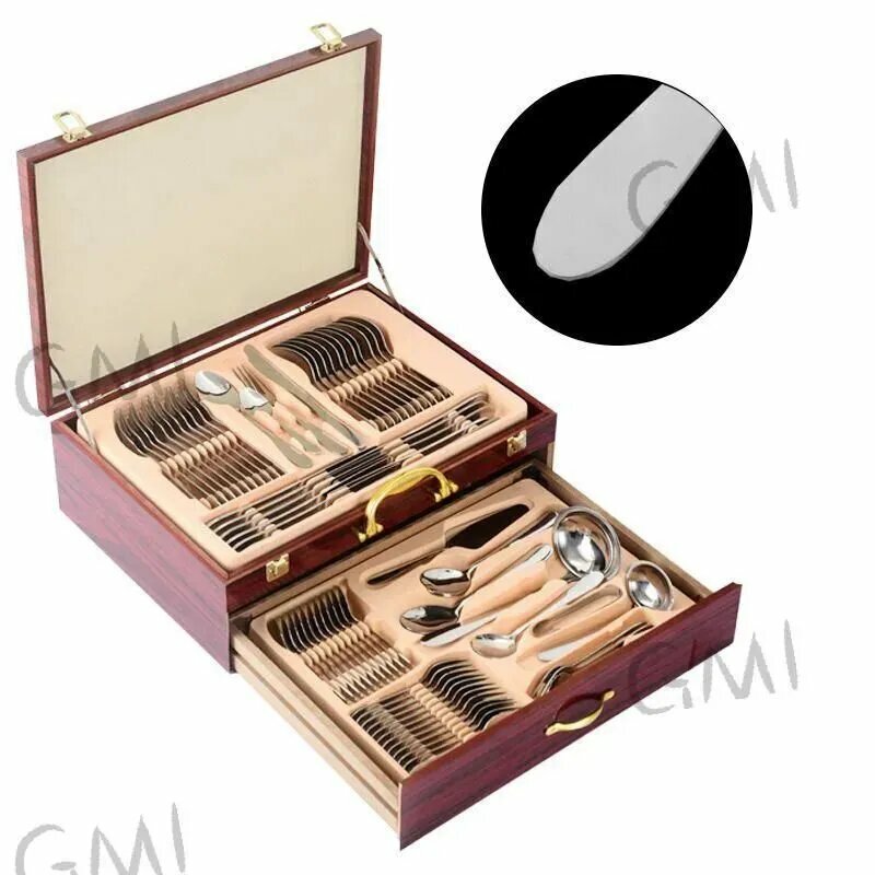 Набор столовой посуды из 72 предм, количество персон: 12