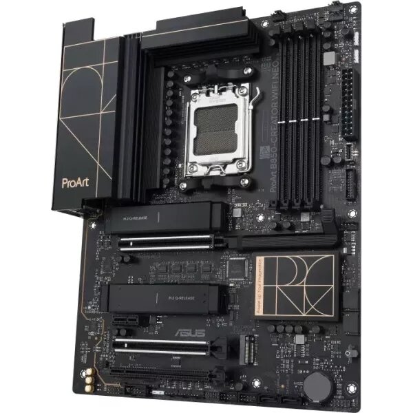 Материнская плата Asus PROART B850-CREATOR WIFI NEO Socket AM5 AMD B850 4xDDR5 ATX AC`97 8ch(7.1) 2x5Gg RAID+HDMI+DP