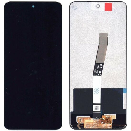 Дисплей с тачскрином Amperin для Xiaomi Redmi Note 9S / 9 Pro черный