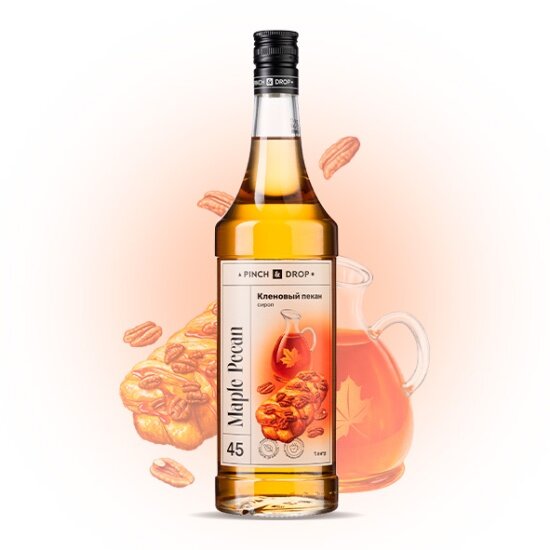 Сироп Pinch&drop Кленовый Пекан, стекло, 1л