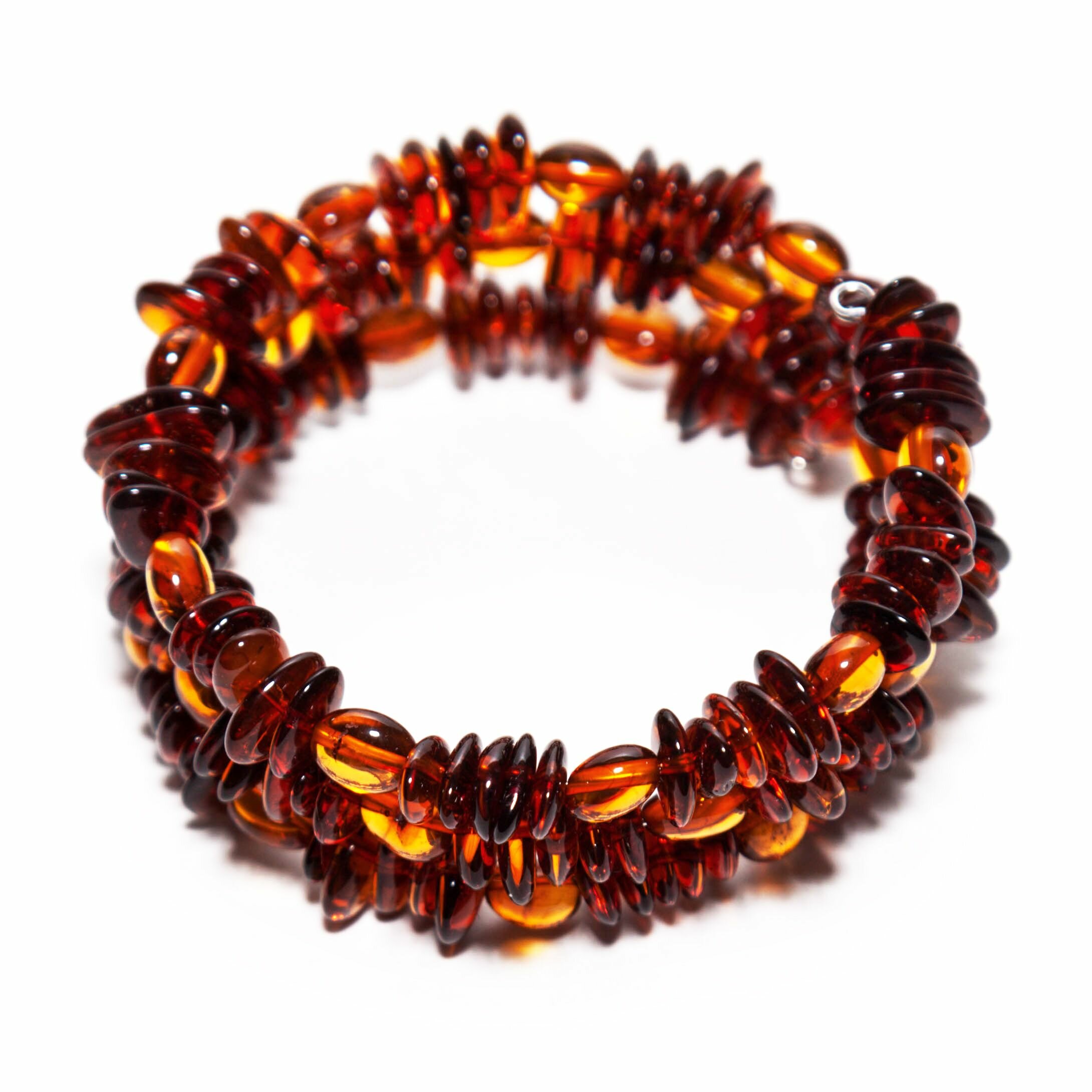 Браслет, янтарь