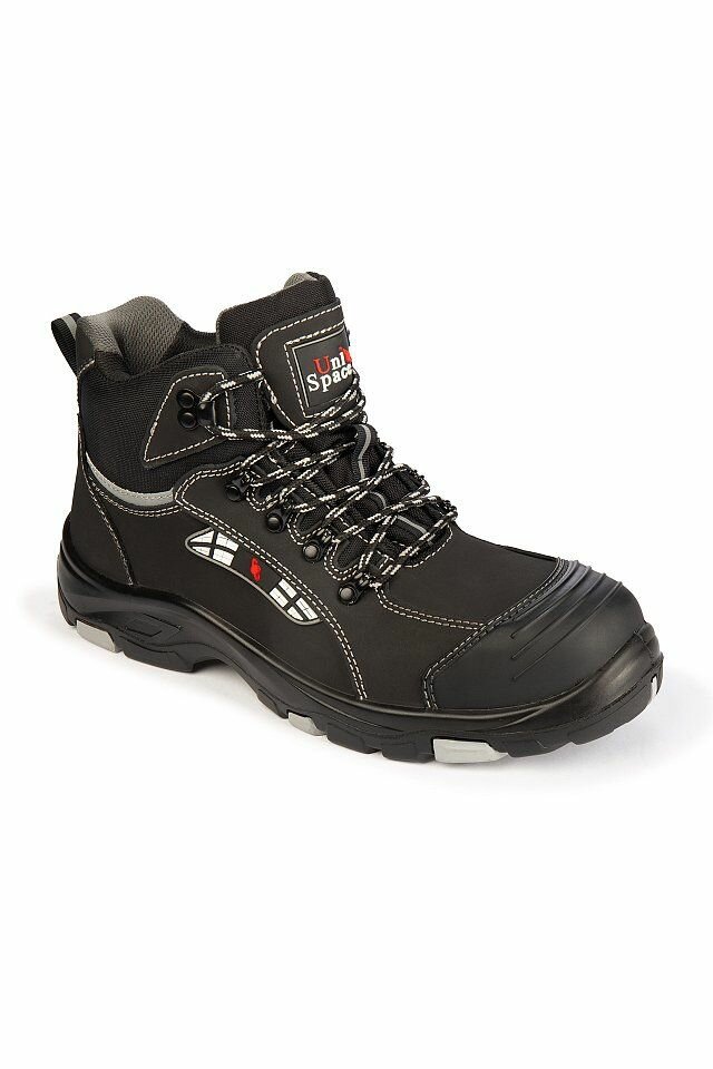 Ботинки рабочие мужские юнионспейс с композитным подноском и кевларовой стелькой, подошва ПУ/ нитрильная резина