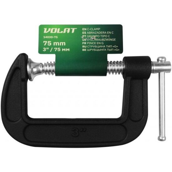 Волат Струбцина тип "G" 75мм (14030-75)